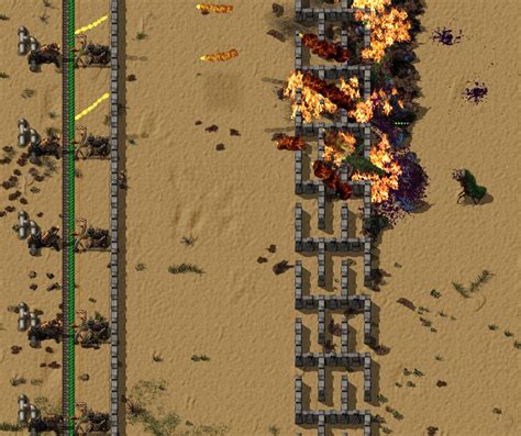 Help Should I Be Using Flamethrower Factorio Forums