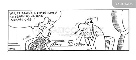 Chopsticks Cartoons And Comics Funny Pictures From Cartoonstock