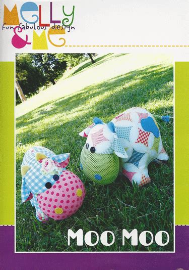 Moo Moo Cow Softie Sewing Pattern By Melly And Me