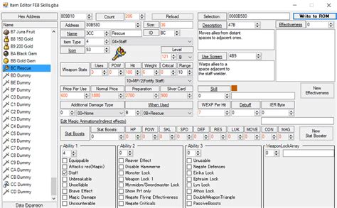 [fe8] Easy Way To Make An Entrap Staff Tutorials Fire Emblem Universe
