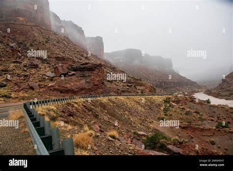Utah State Route Is A Scenic Byway That Runs Along The Colorado