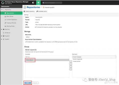 Nexus 3配置阿里云仓库51cto博客nexus配置阿里云仓库