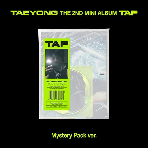 Nct Taeyong Tap 2 Contenido Del Mini álbum Tarjeta Fotográfica