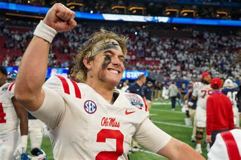Ole Miss Qb Jaxson Dart Ranked As Second Best Quarterback Prospect In