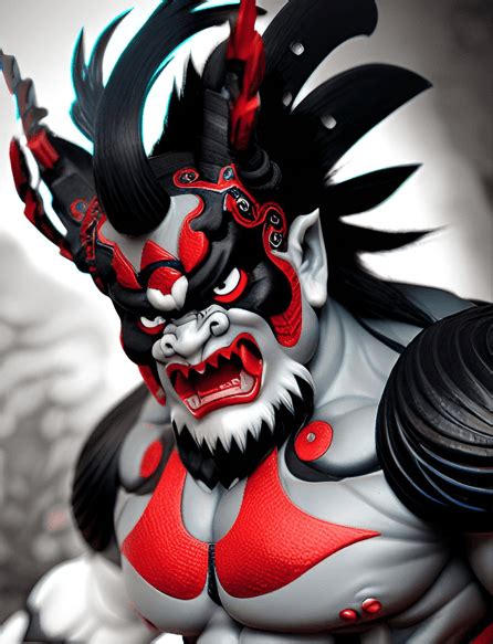 Oni Japanese Mythologys Fierce Demon Mythology Planet
