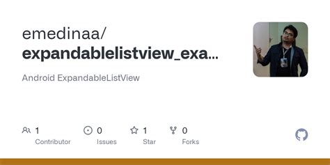 GitHub Emedinaa Expandablelistview Example Android ExpandableListView