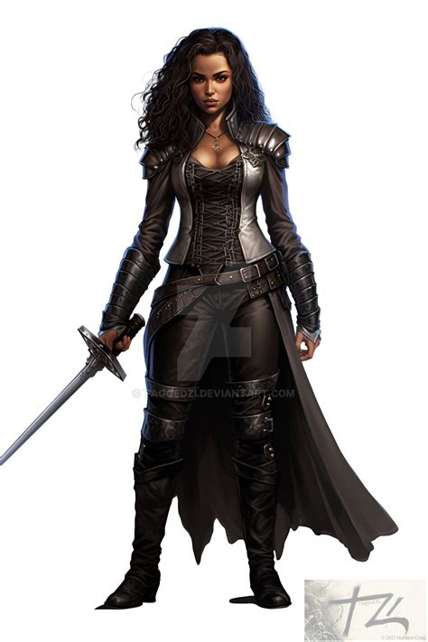 Female Human Fighter 11 By Taggedzi On Deviantart