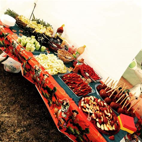 Chamoy Table Con Pina Locas Pepi Locos Chicharones Con Cueritos