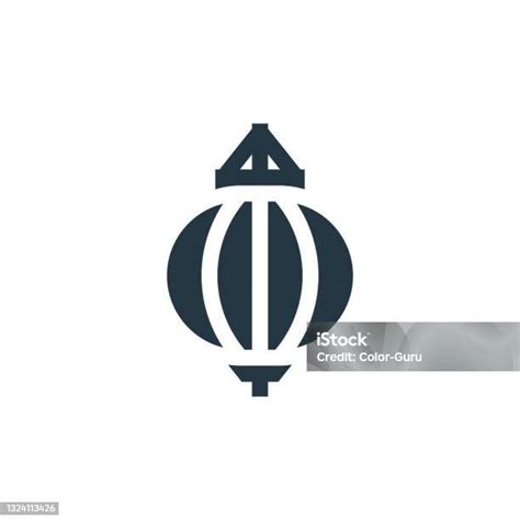 등불 아이콘입니다 웹 사이트 디자인 및 모바일 앱 개발 인쇄를위한 글리프 랜턴 아이콘 흰색 배경에 고립 된 채워진 모로코 컬렉션의 랜턴 아이콘 0명에 대한 스톡 벡터 아트