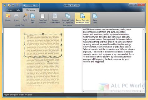 Pdf To Word Ocr Converter Free Download Moplakeep