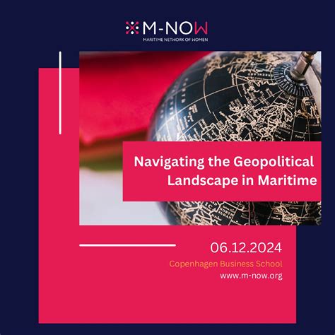 Cbs Course Navigating The Geopolitical Landscape In Maritime M Now