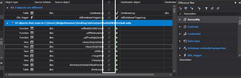 Exporting Schema Comparison Results To Excel