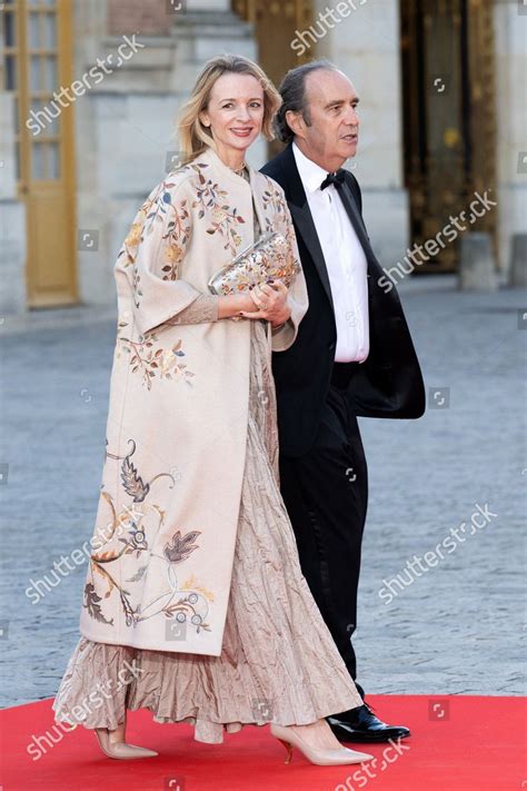 Delphine Arnault Xavier Niel Arrive Palace Editorial Stock Photo