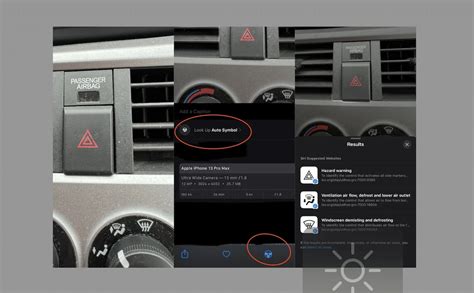 Visual Look Up In Ios 17 Identifies Auto Symbols Including Warning Lights
