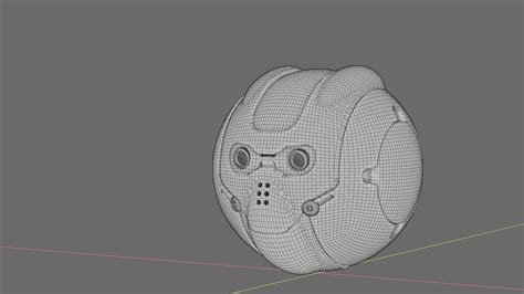 Skull Bot X 700 Rigged Animated 3d Model Rigged Cgtrader