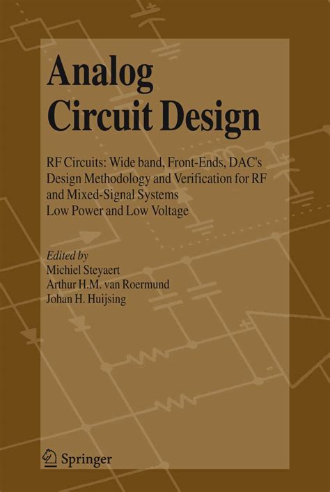 Analog Circuit Design RF Circuits Wide Band Front Ends DAC S Design Methodology And