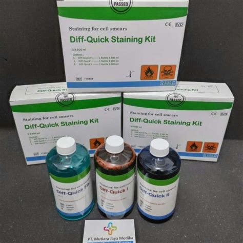 jual quick diff solution reagent rapid diff 3 500ml kit di seller new