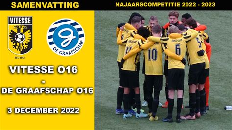 Samenvatting Vitesse O16 De Graafschap O16 Zaterdag 3 December 2022