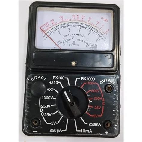Black Analog Multimeter At Rs 350 Piece Sagarpur New Delhi Id