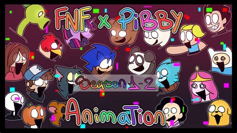 Fnf X Pibby All Parts S1 S2 ~friday Night Funkin~ Animation Youtube