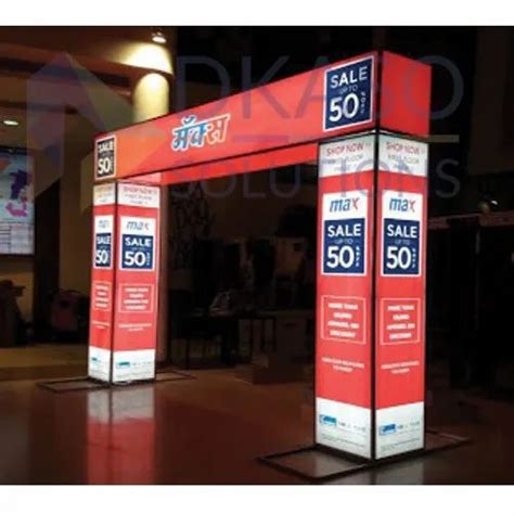 Flex Promotional Arch Gates Design Pattern Printed At ₹ 30000 Piece