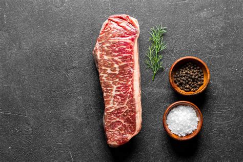 American Wagyu Beef Meat And Potatoes
