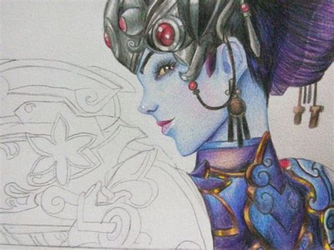 Widowmaker Black Lily Wip2 Desenhos ⭐⭐⭐⭐ Amino