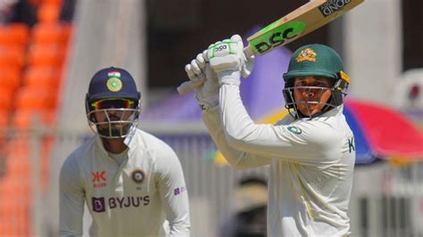 Ind Vs Aus ख्वाजा ने सच की स्मिथ की भविष्यवाणी अहमदाबाद में