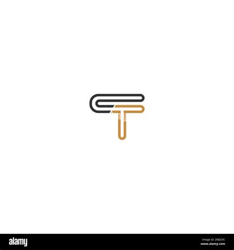 Alphabet Initials Logo Ct Tc C And T Stock Vector Image And Art Alamy