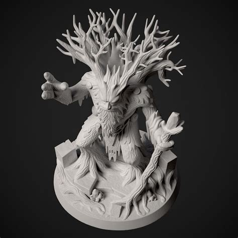 3d Printable Wisdom Tree Ent By Iron Mesh 3d