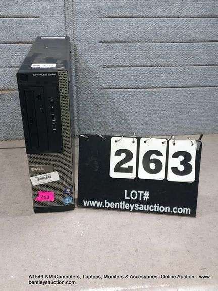 Dell Optiplex 3010 Core I5 Desktop No Power Cord Missing Parts Bentley And Associates Llc