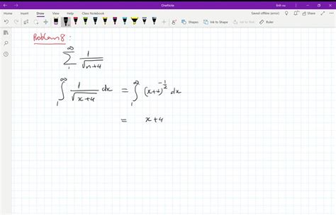 SOLVED Use The Integral Test To Determine Whether The Series Is