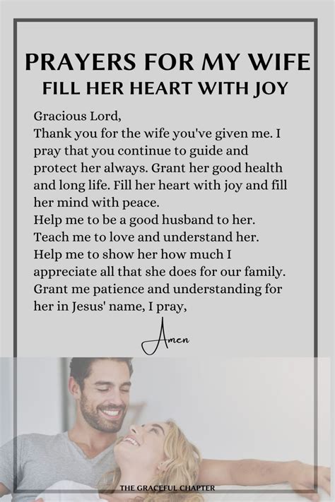 13 Prayers For Your Wife The Graceful Chapter