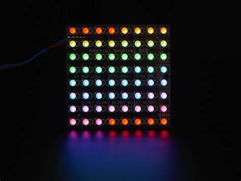 NEW PRODUCTS Adafruit RGBW NeoPixel NeoMatrices Warm Natural Cool White Adafruit