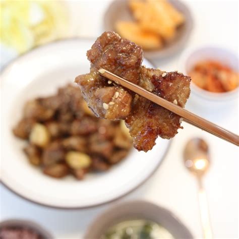 정성원 마농돼지갈비 양념 찐맛탱 집에서 먹는 돼지갈비 밀키트 네이버 블로그