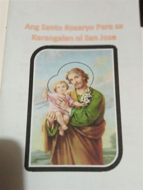 Chaplet Of St Joseph Tagalog Pagdarasal Ng Rosaryo Par Sa Karangalan