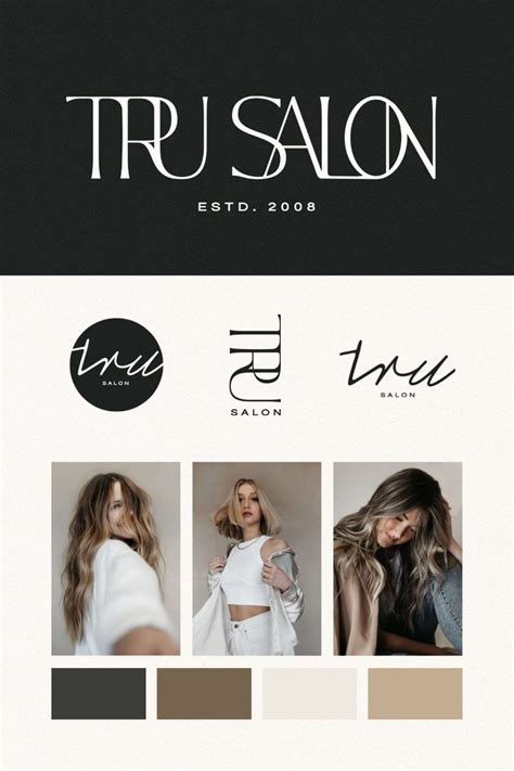 Logo And Website For Luxury Hair Salon Specializing In Ibe® And Nbr