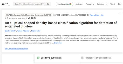 An Elliptical Shaped Density Based Classification Algorithm For