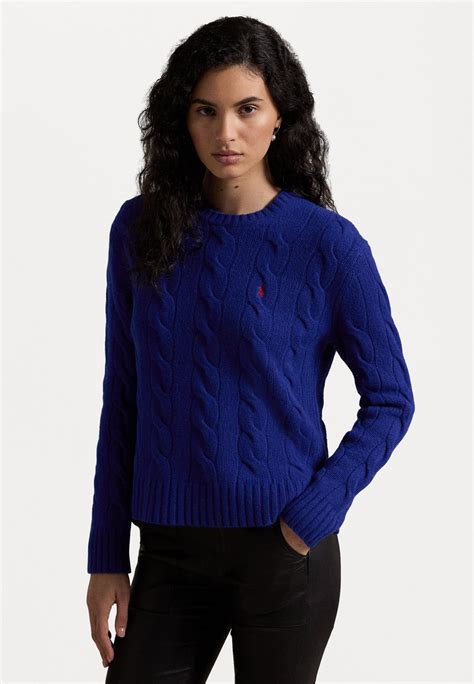 Polo Ralph Lauren Classic Long Sleeve Jumper Heritage Royal Royal