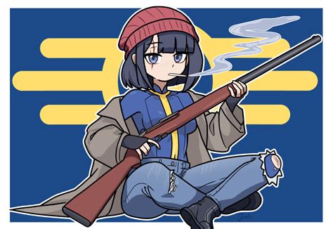Safebooru 1girl Absurdres Artist Name Black Boots Black Hair Blue