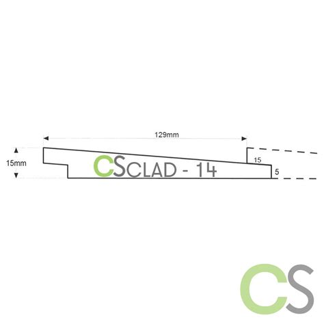 Cedar Cladding Profile 14 15 X 129mm X 305m Country Supplies