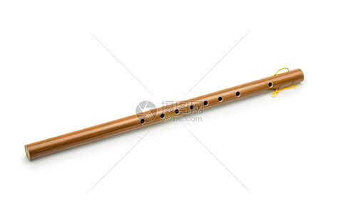竹笛白孤立高清图片下载 正版图片502973117 摄图网