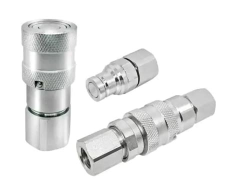 Cq21 Quick Connect Couplings Flat Face For Fluid Lines