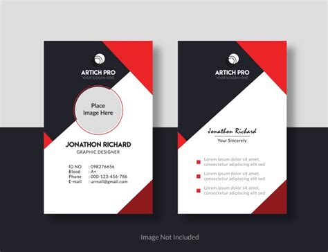 Id Card Vector Images Over 62000