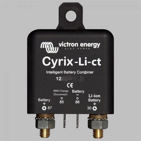 Victron Energy Cyrix Li Ct 12 24V 120A Intelligent Li Ion Battery