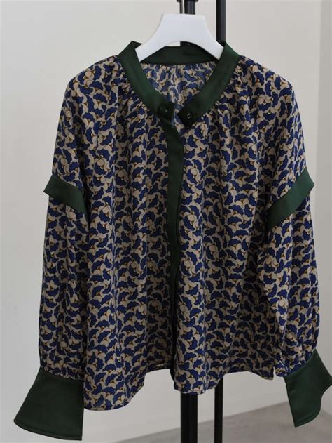 Band Collar Blouse Katrin Tokyo