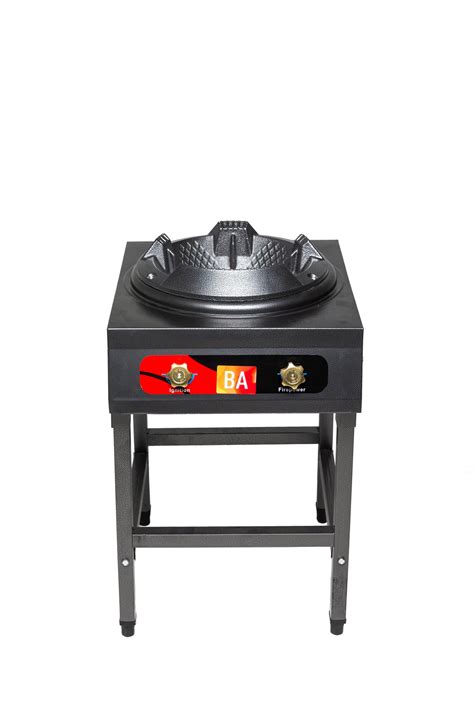 High Pressure Wok Burner 12 Jet Brass Nozzles For Intense Heat Lpg