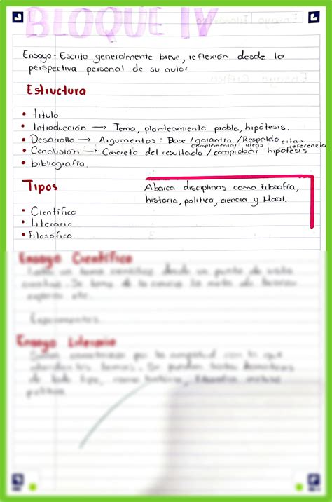 SOLUTION Taller De Lectura Y Redacci N Tipos De Ensayo Studypool