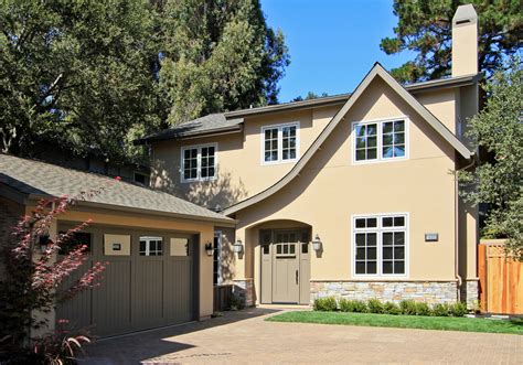 Minimalist Tudor Traditional House Exterior San Francisco By