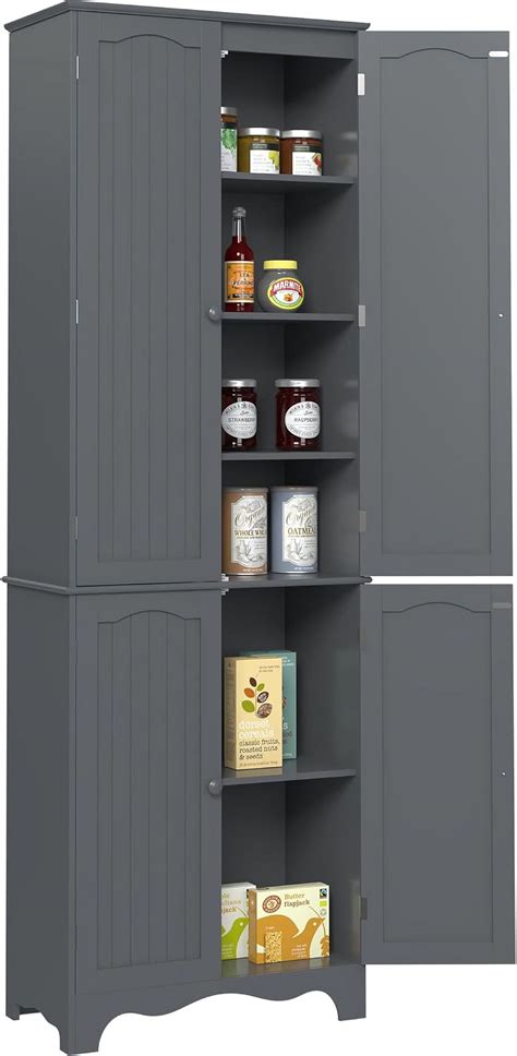 Yusong 72 Tall Kitchen Pantry Cabinet Freestanding Storage Cabinet